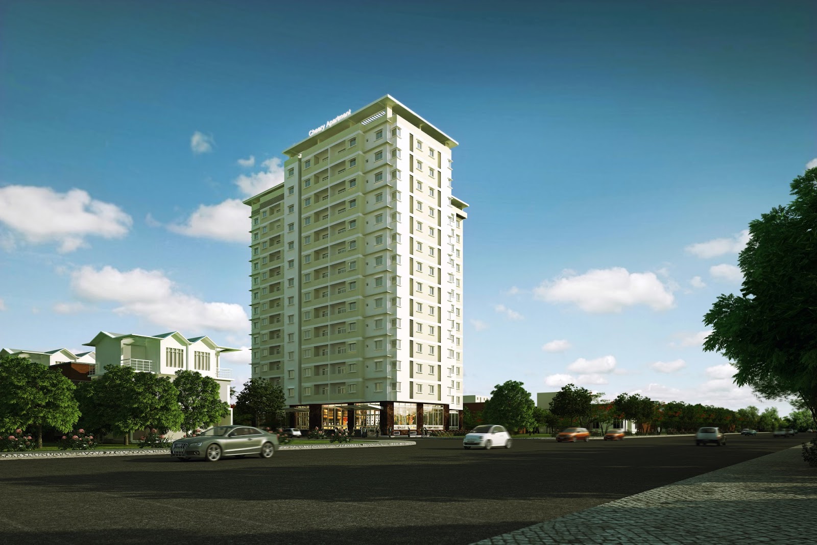 KHU BIỆT THỰ VÀ CHUNG CƯ CAO CẤP GRANDORA TOWER